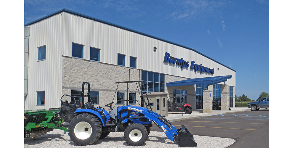 Burnips Equipment Retail Metal Building | Kirby Building Systems