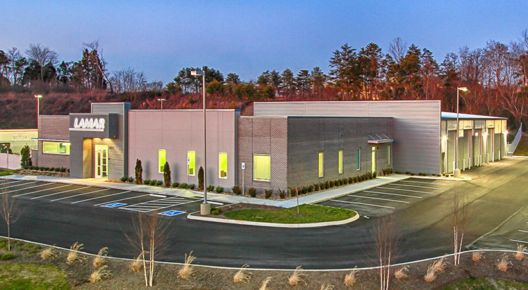 Lamar Advertising Office & Shop Building | Kirby Building Systems