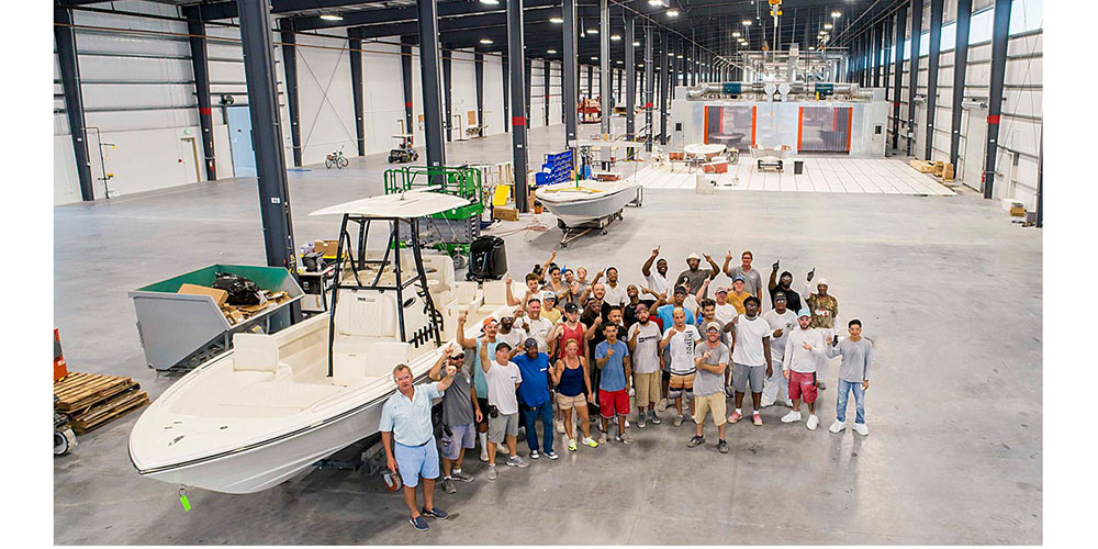 Maverick Boat Manufacturing Building - Kirby Building Systems