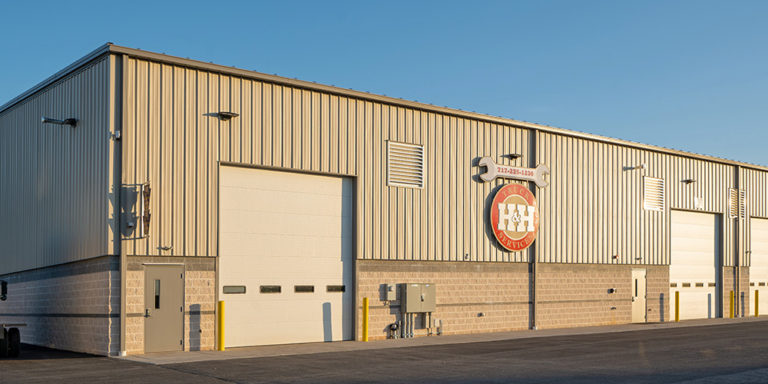 H&H Truck Service Maintenance Shop | Kirby Building Systems