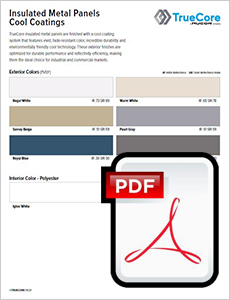 Insulated Panel Colors - Kirby Building Systems