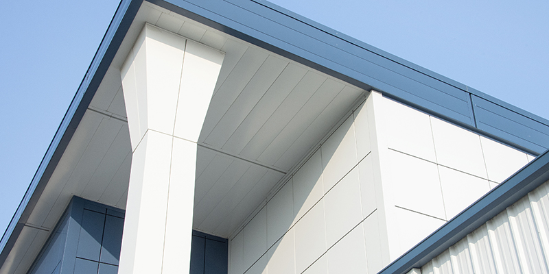 Soffit Panels for Metal Buildings | Kirby Building Systems