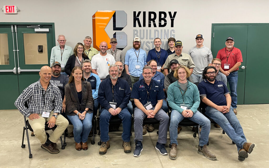 Builders Attend 2-Day Builder School - Kirby Building Systems